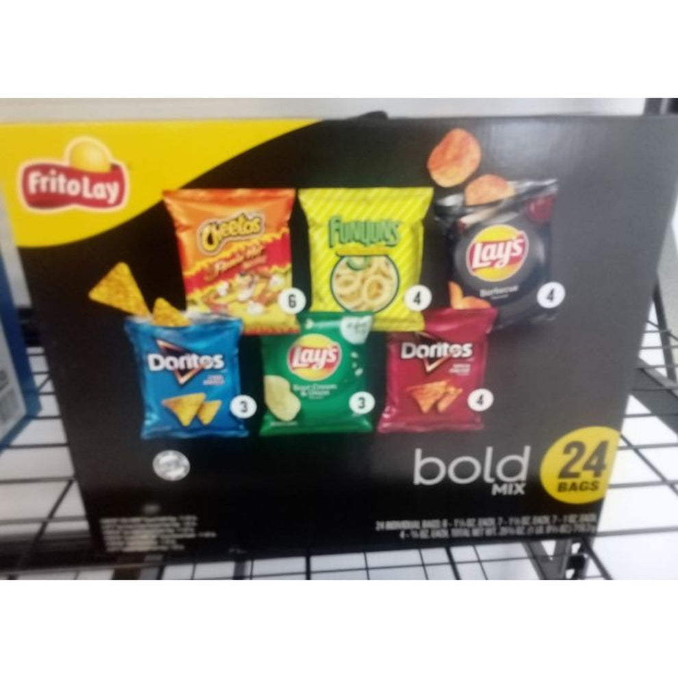 Frito-Lay Chips 24 Pack – Variety for Every Snack Time – Savoury ...