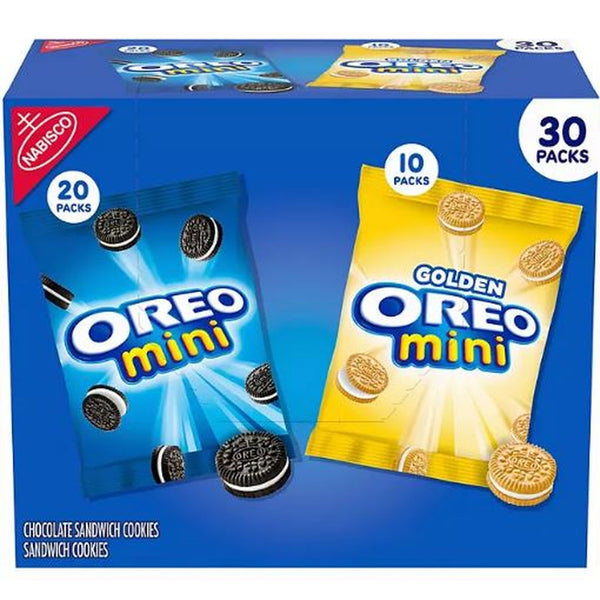 OREO Mini Mix Sandwich Cookies – 30 Pack, 1.5 oz – Savoury Cravings Company
